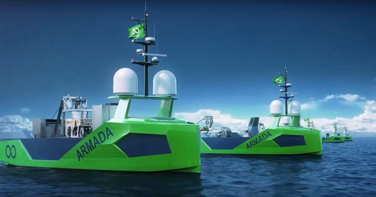Ocean Infinity launched ARMADA, with Largest Fleet of Unmanned Surface ...