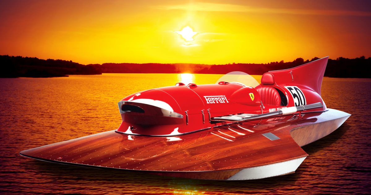 1952 FERRARI ARNO XI HYDROPLANE - SUPREMARINE